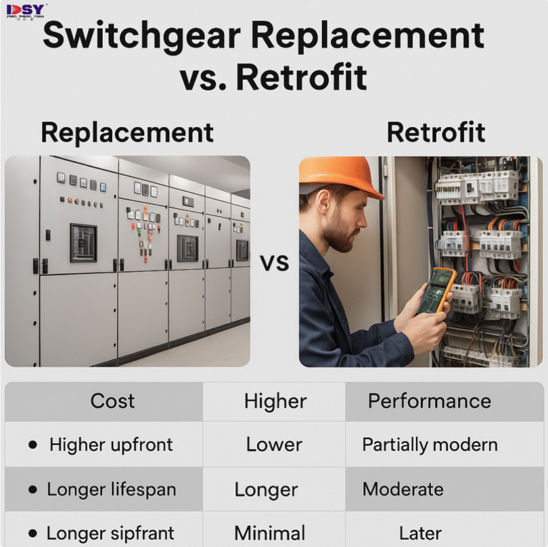 Switchgear Replacement – When, Why & How to Upgrade Safely - DSY Switchgear